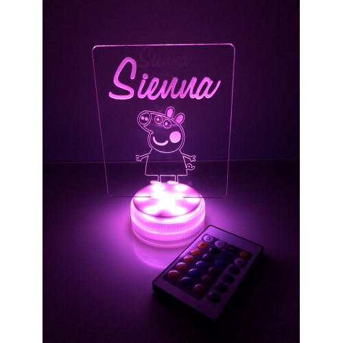 Personalised Character Lamp