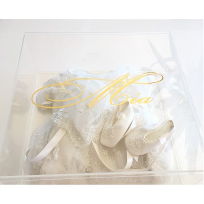 Clear Perspex Box