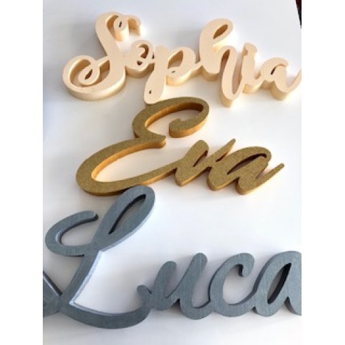 Foam Large Painted Name's