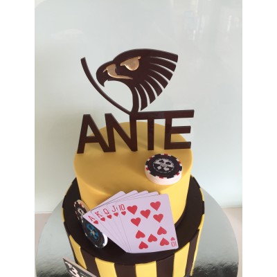 Hawks + Name Cake Topper