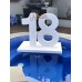 Large Pool Floating Sign