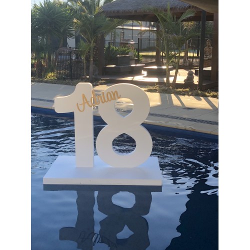 Large Pool Floating Sign