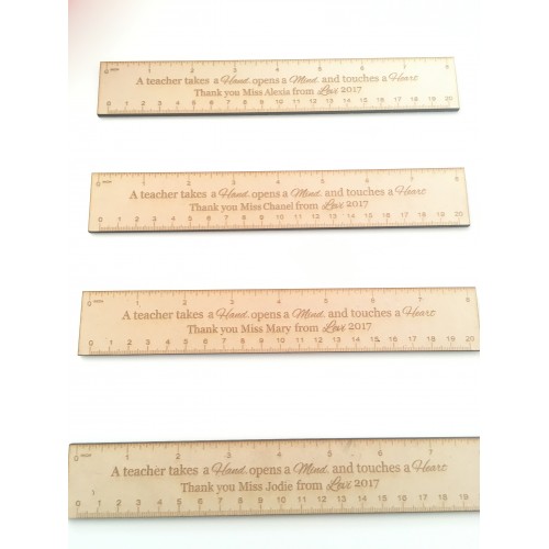 Teachers ruler