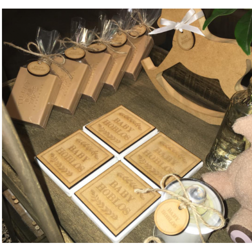 Engraved Timber Shapes